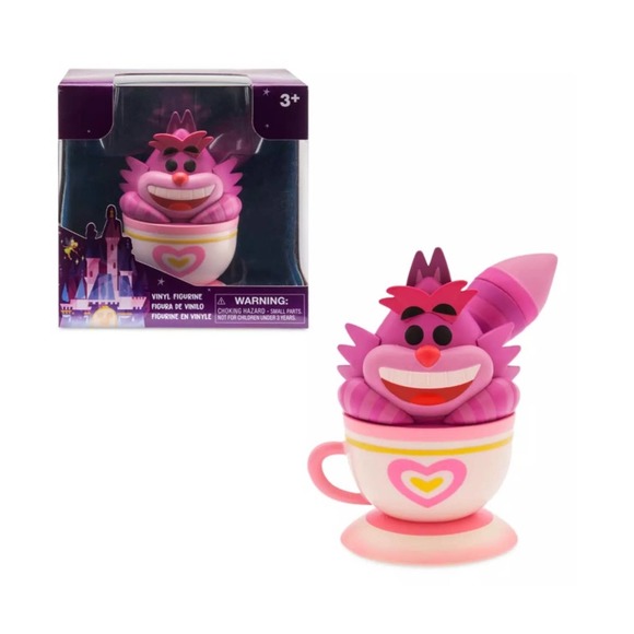 Disney | Accents | Disney Cheshire Cat On Mad Tea Party Vinyl Figure By ...